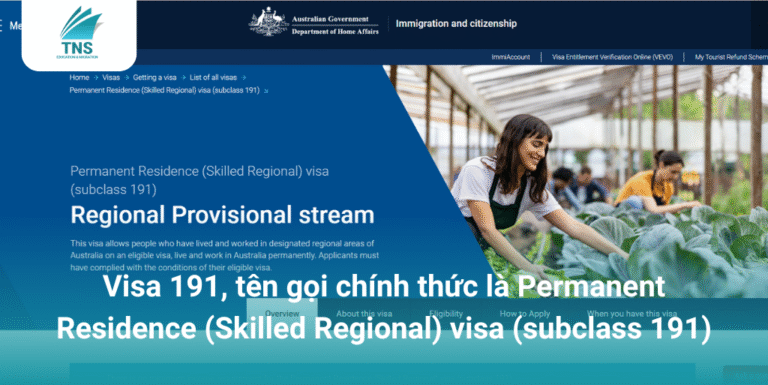 Visa 191 Úc: Điều kiện, Quy trình, Hồ sơ & Chi phí [2026]